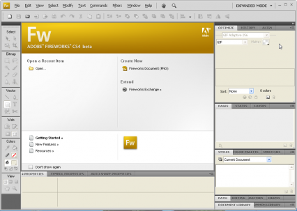 Adobe Fireworks CS4